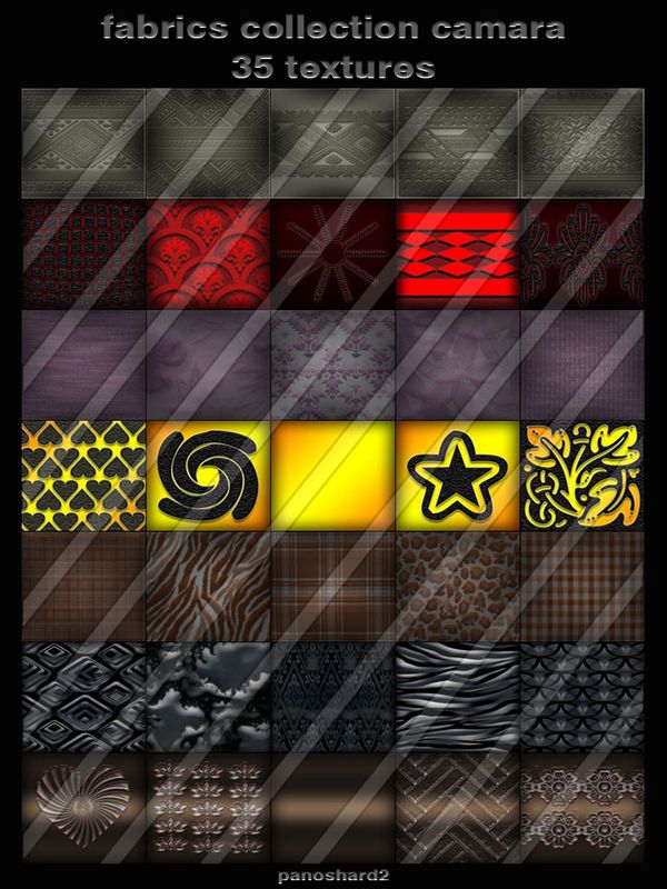 fabrics collection camara 35 textures for imvu