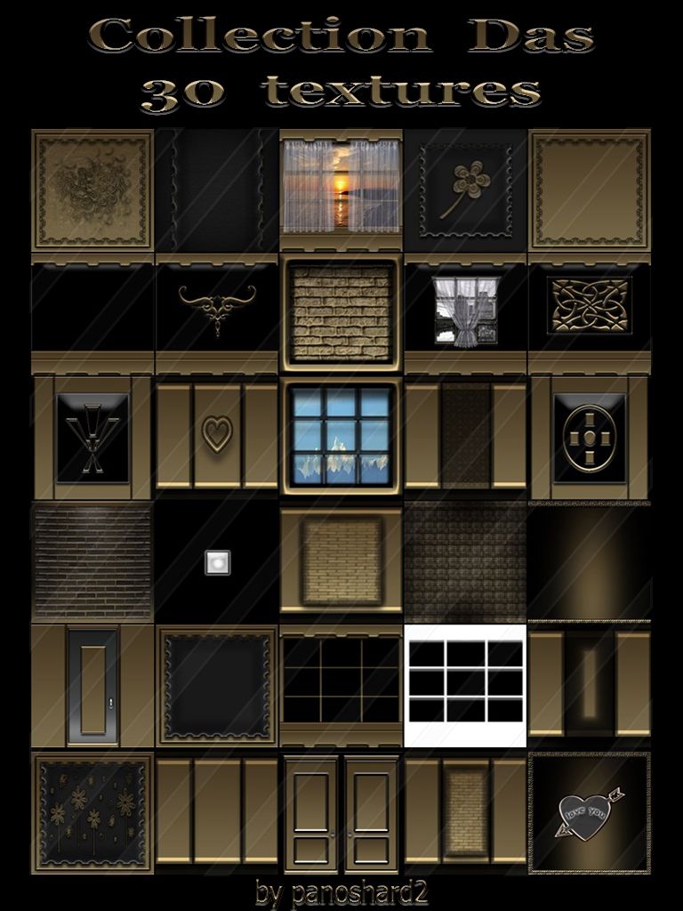 big collection 70 textures for imvu