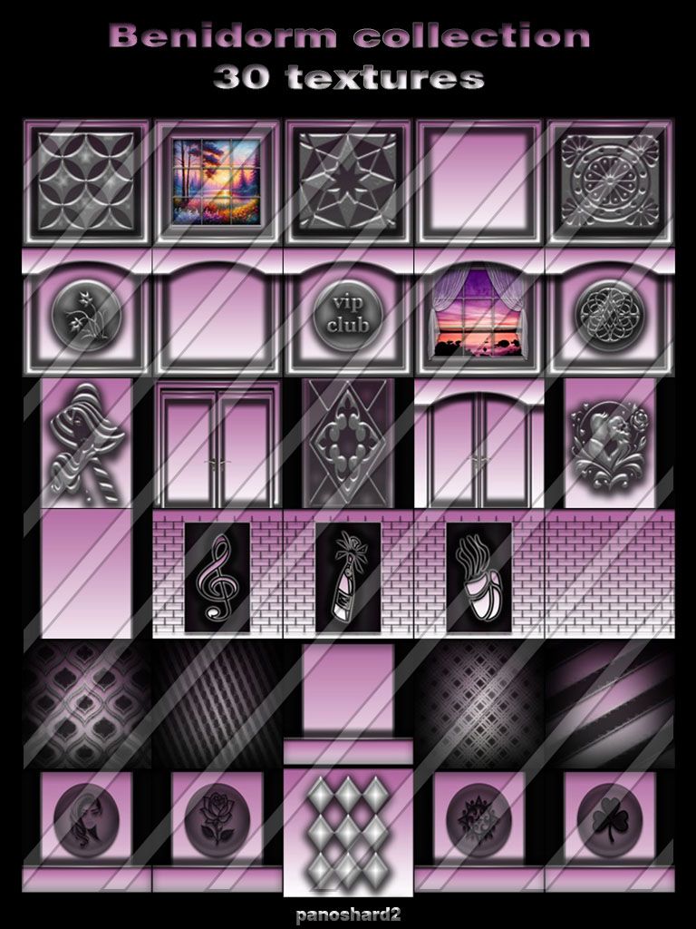 The blue of the ocean 30 textures for imvu