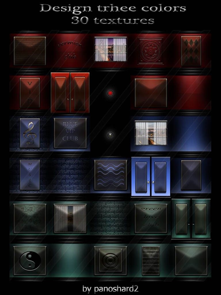 Biscaιa collection 30 textures for imvu