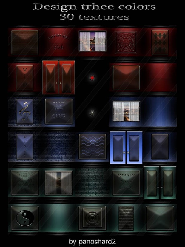 Biscaιa collection 30 textures for imvu