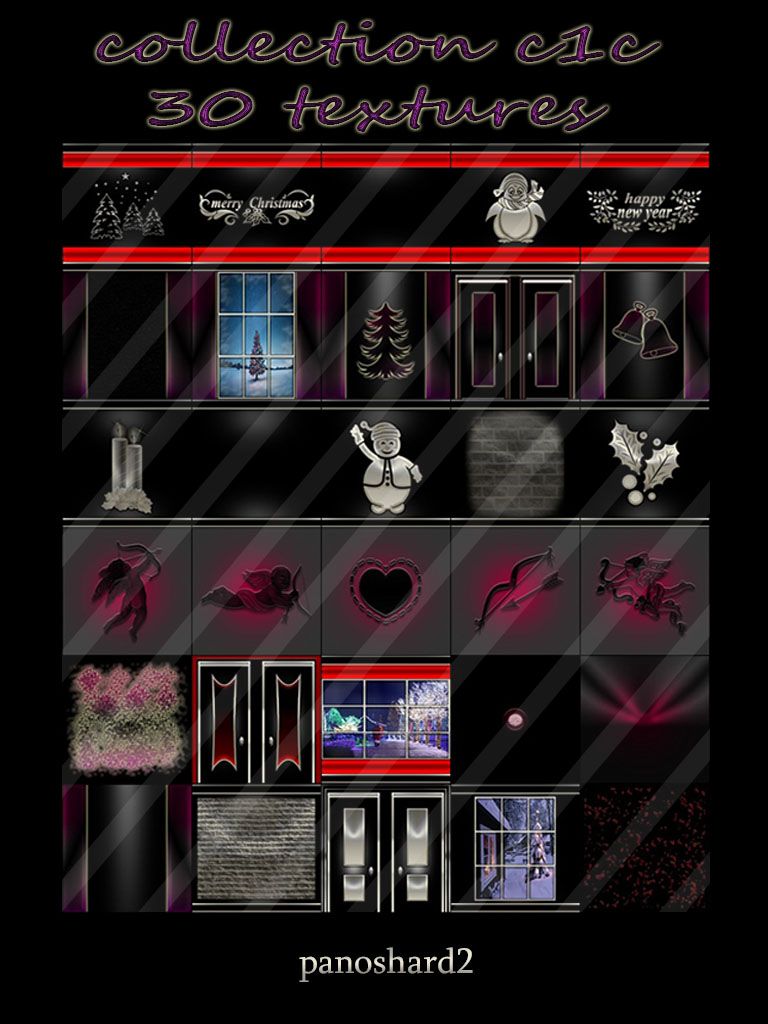 Bars and slides exteriors 30 textures for imvu