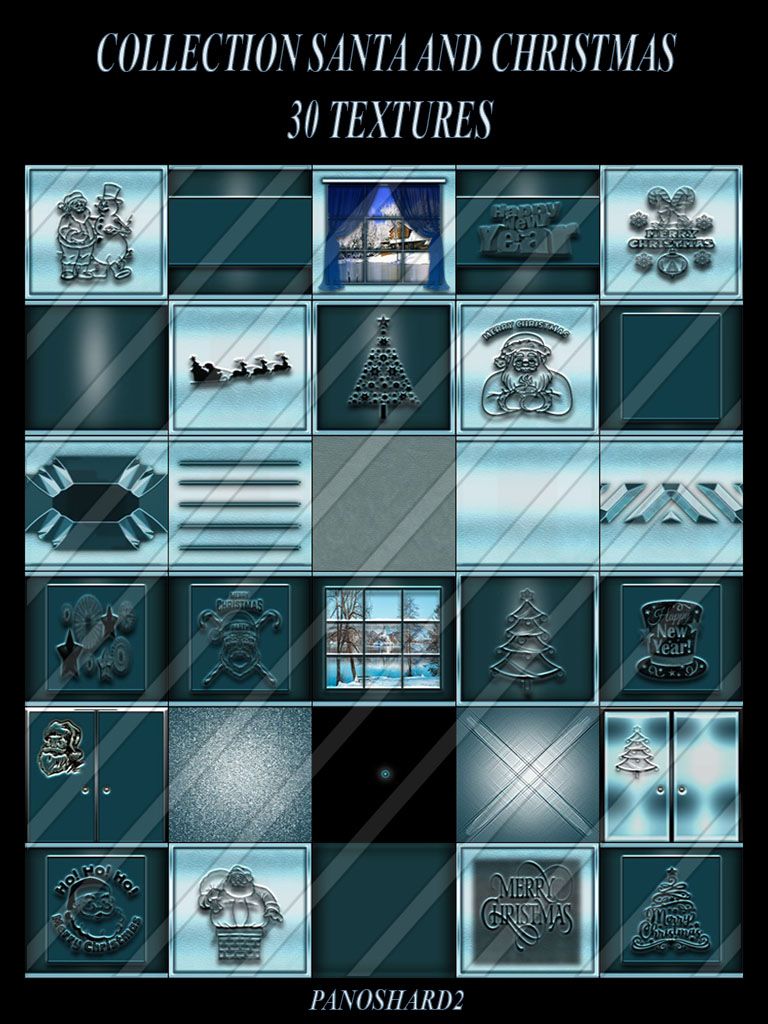 blue and silver 30 textures for imvu creators