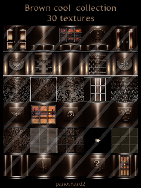 Brown cool collection 30 textures