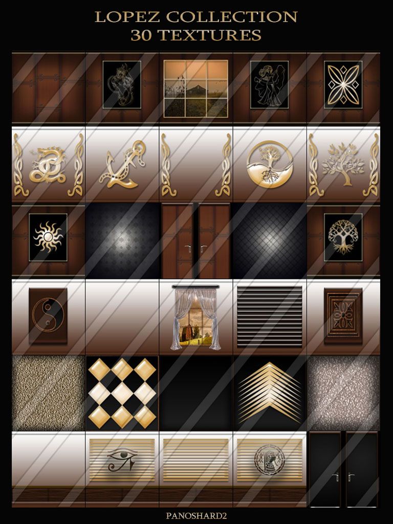 La Puerta collection 30 textures for imvu