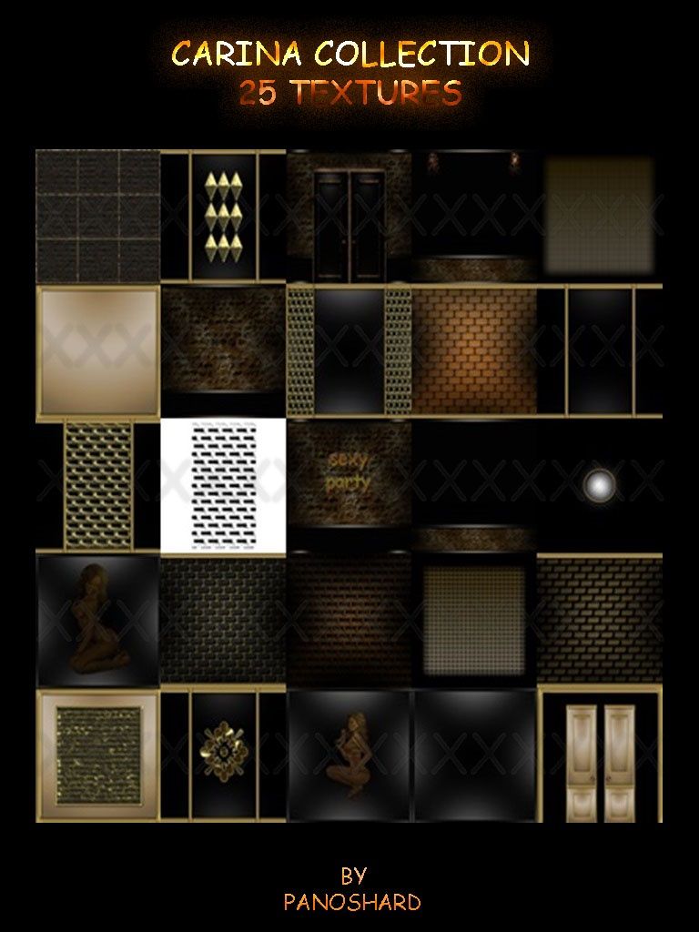collection particular color 30 textures for imvu