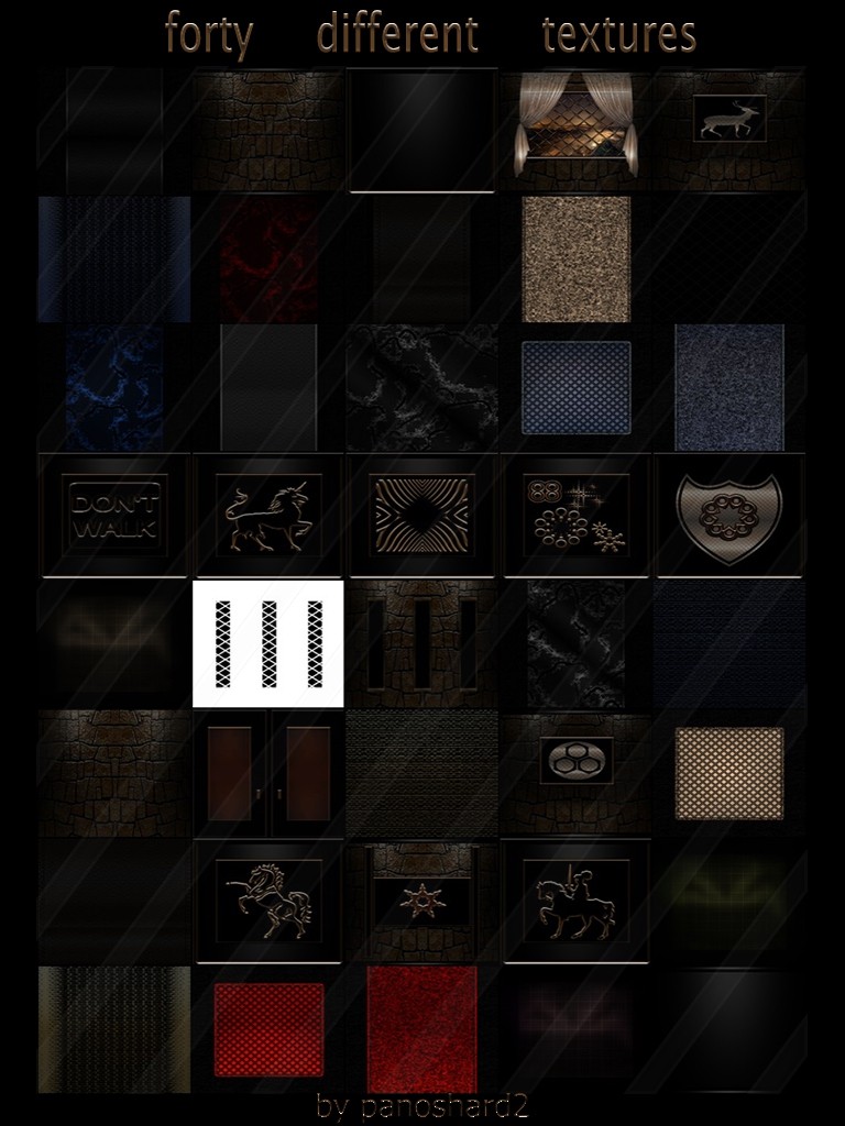The blue of the ocean 30 textures for imvu