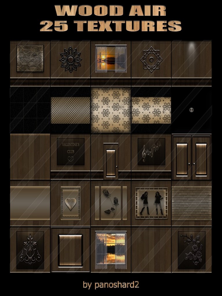 Magnificent collection 30 textures for imvu