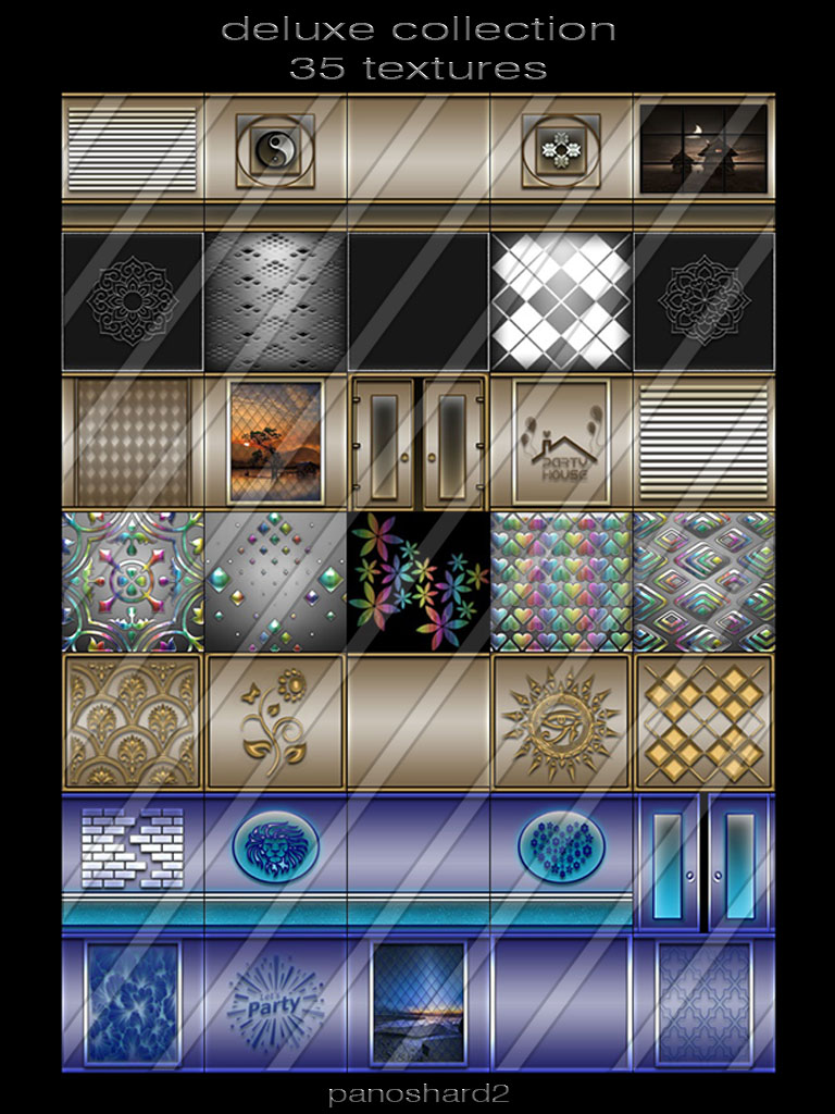 blue tc collection 25 textures for imvu rooms