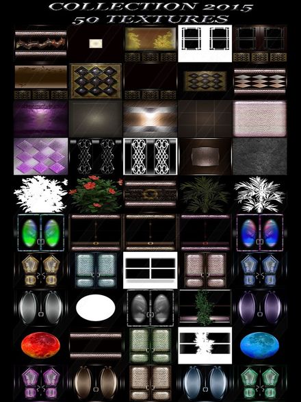 halloween blue spider 30 textures for imvu