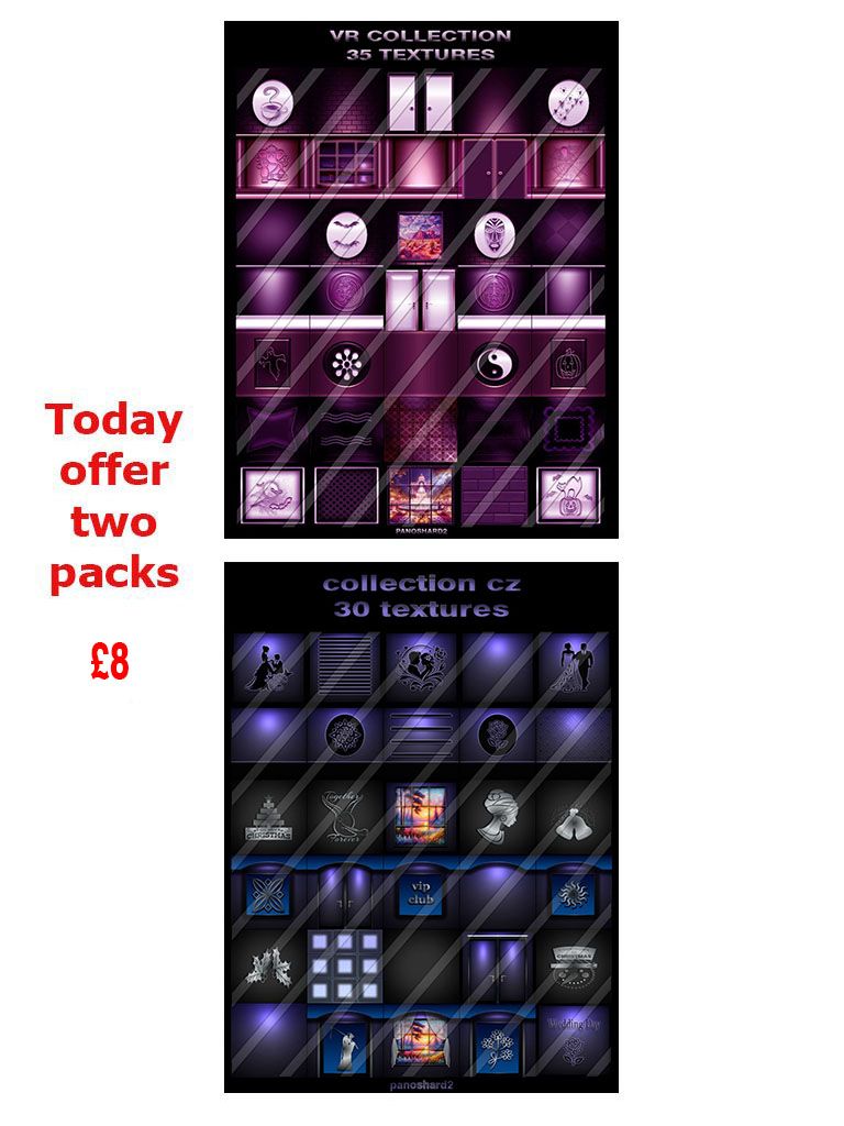 party collection club 30 textures for imvu