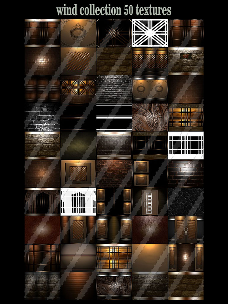 BROWN ORANGE LIBERTY 30 TEXTURES FOR IMVU ROOMS