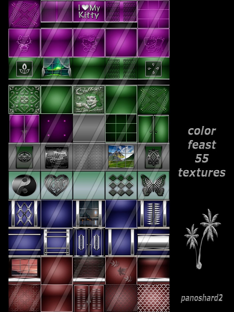 le violet des braves 30 textures new pack for imvu creators