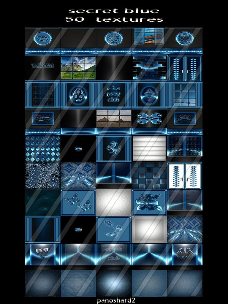 The blue of the ocean 30 textures for imvu