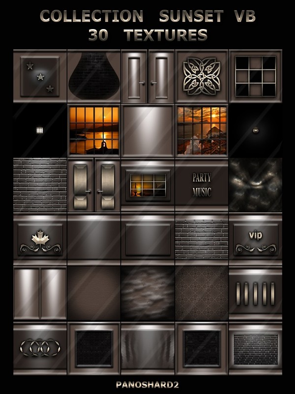 collection fuego azul 30 textures for imvu