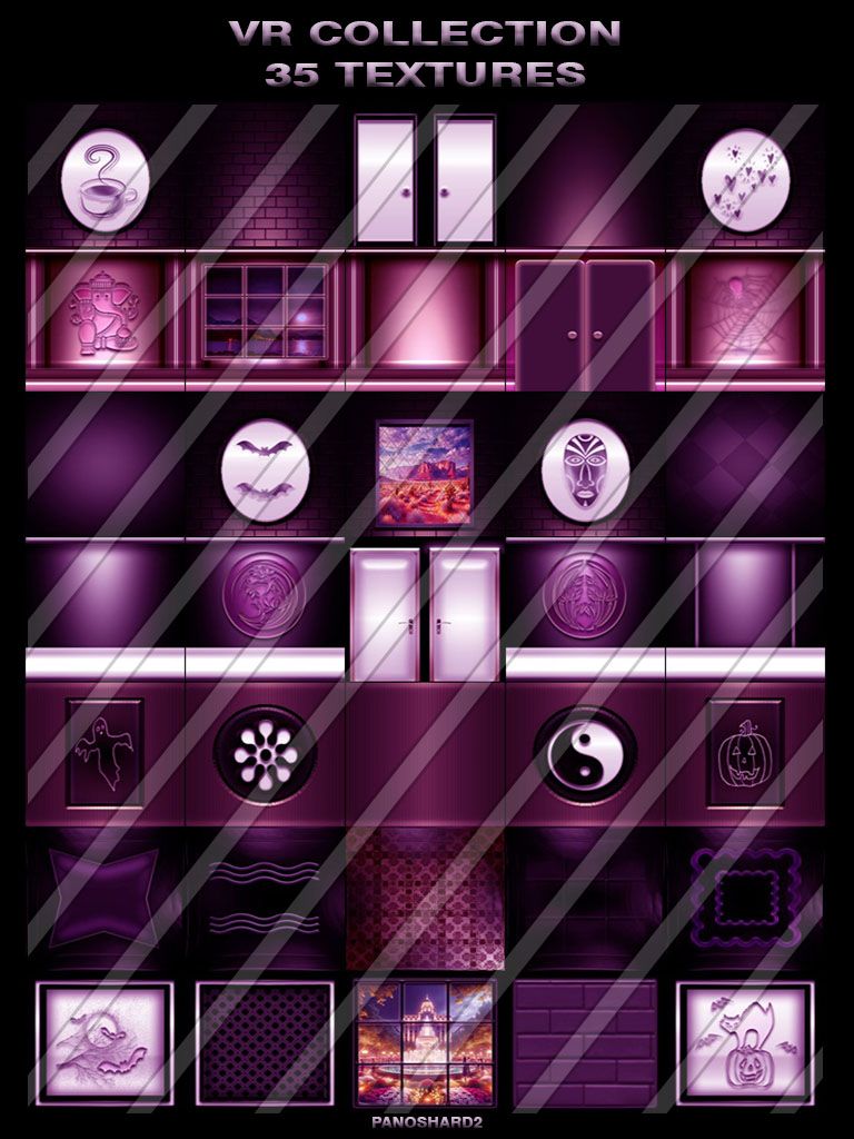 15 textures nails collection uber for imvu