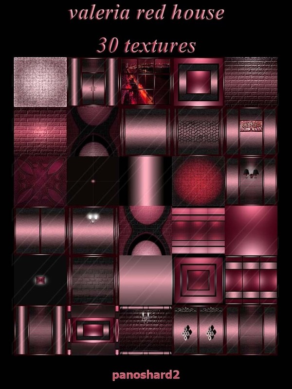 black fire collection 30 textures for imvu