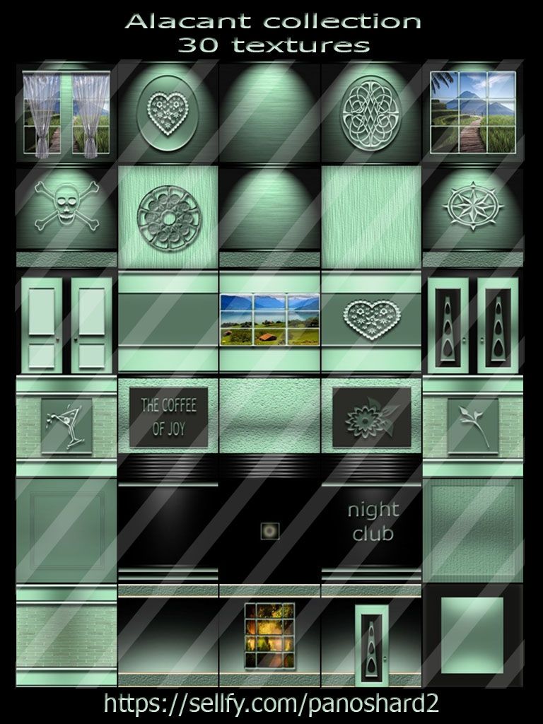 modern building 30 textures for imvu