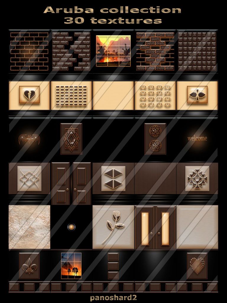 dazzling art 30 textures for imvu