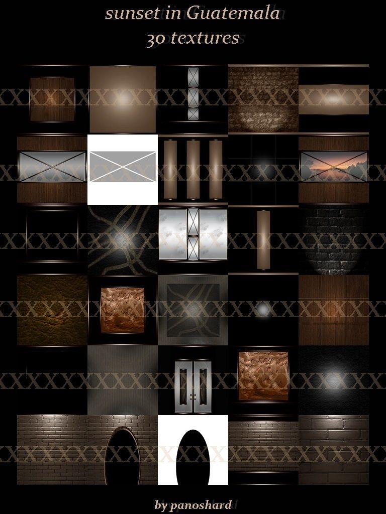 railings collection anri 25 textures for imvu