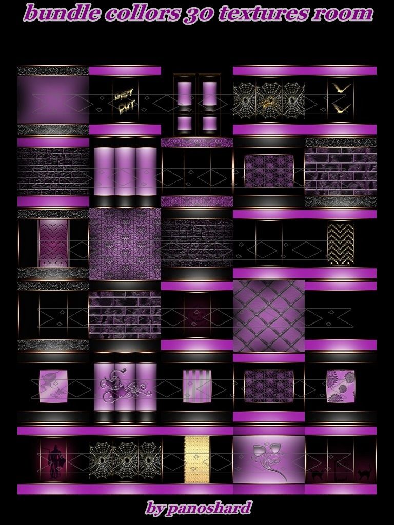 collection a set 30 textures new pack for imvu creator