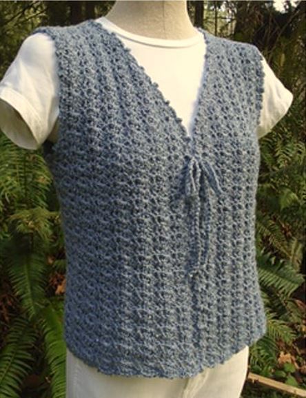 Classic Shell Stitch Vest