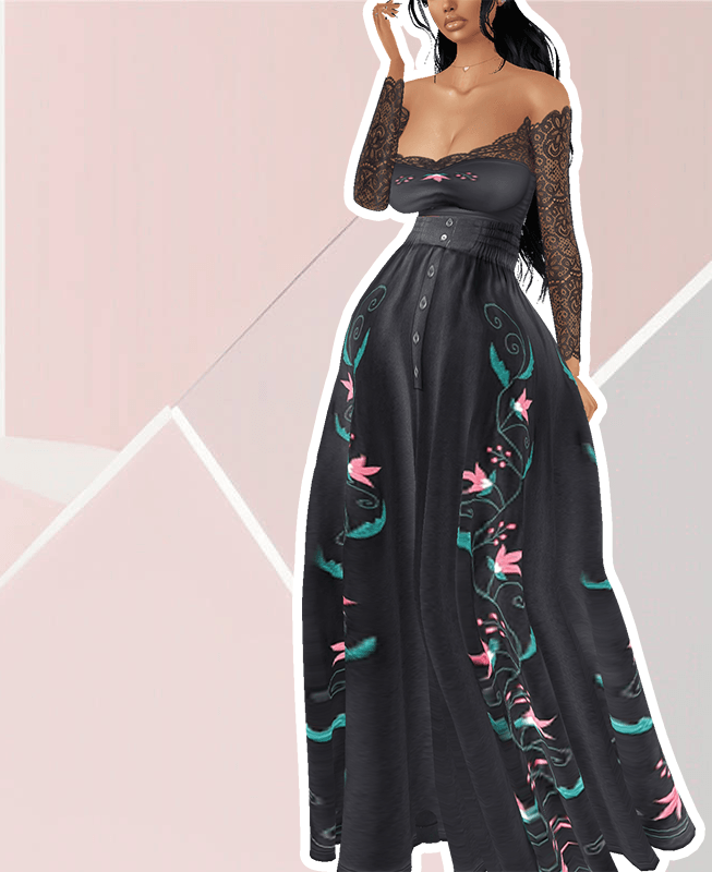 TEXTURE - Modest Fairytale Skirt