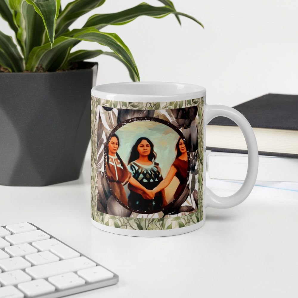 Well made mug with beautiful art design Dishwasher and microwave safe